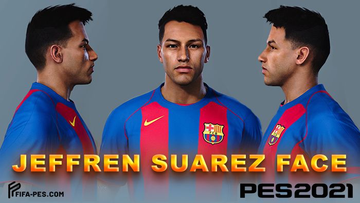 PES 2021 Jeffren Suarez Face FC Barcelona 2008–2011 - FIFAPESMarket