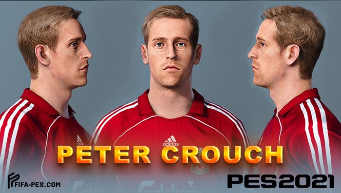 PES 2021 Peter Crouch Face Liverpool 2005–2008 - FIFAPESMarket